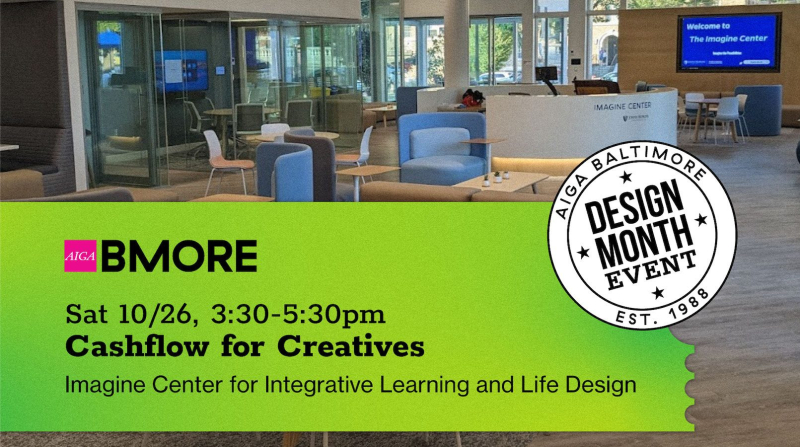 AIGA Baltimore Design Month: Cashflow for Creatives - AIGA Baltimore