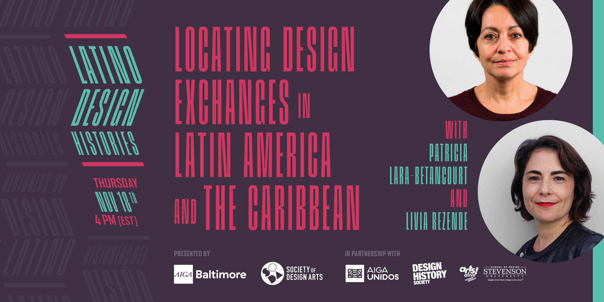 LATINO DESIGN HISTORIES | Online Talk Series - AIGA Baltimore