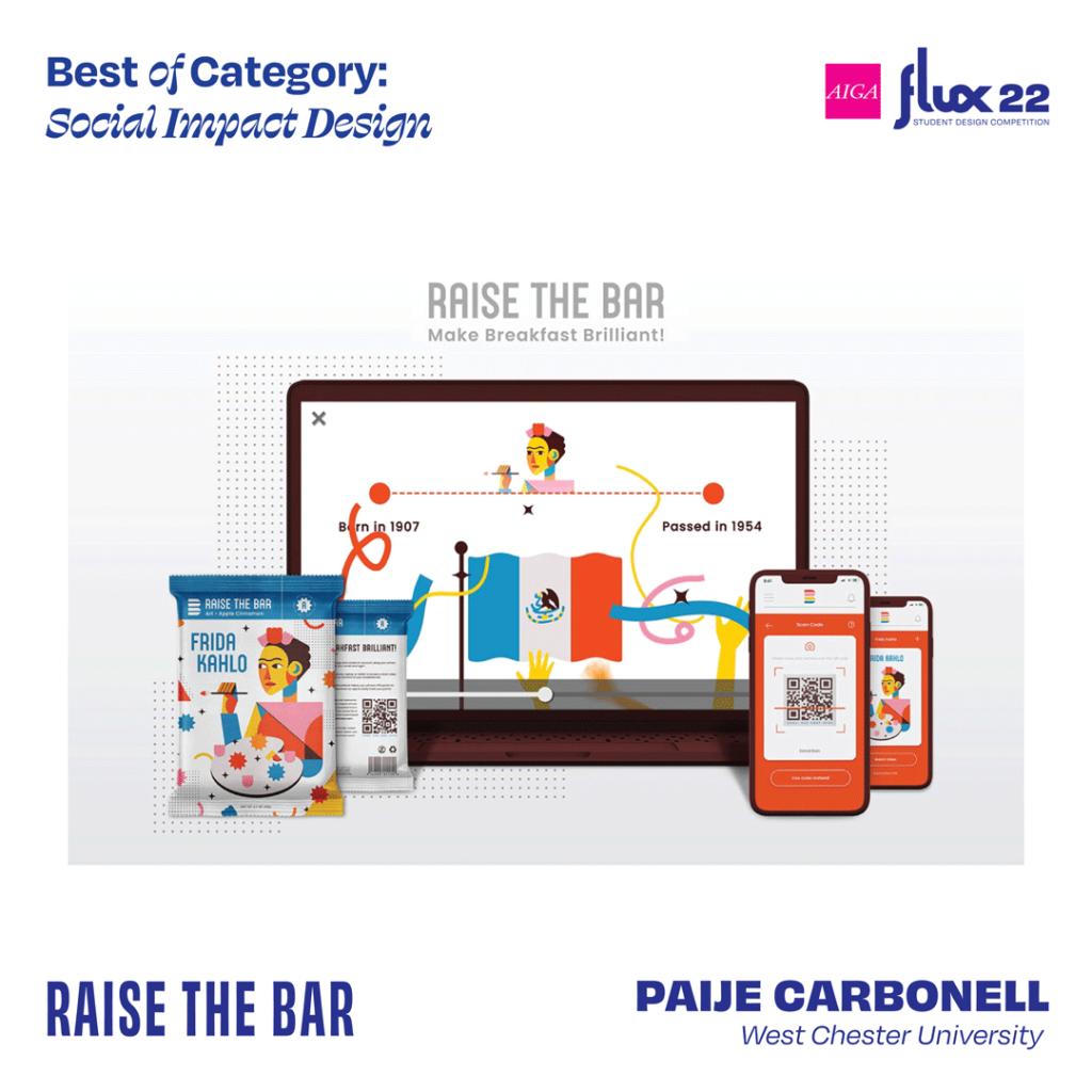 2022 Flux Student Design Competition Winners - AIGA Baltimore