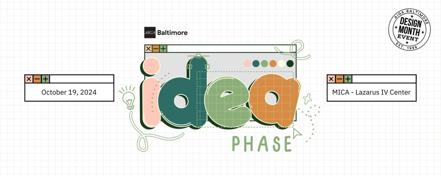 IDEA Phase 2024 - AIGA BaltimoreAIGA Baltimore